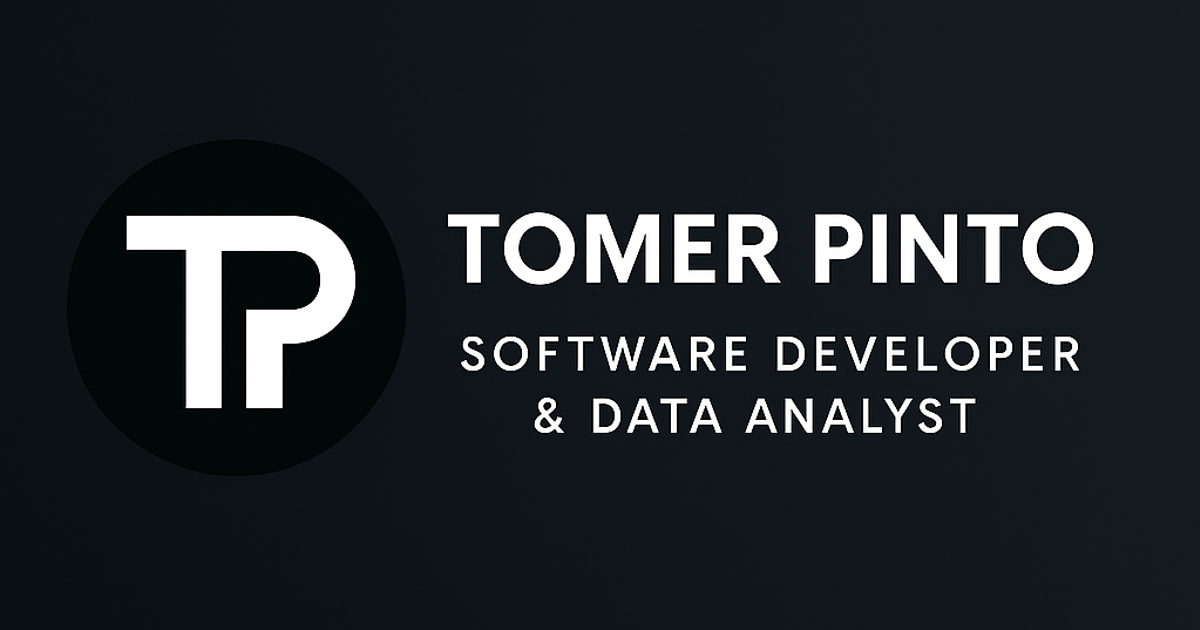 Tomer Pinto | Portfolio